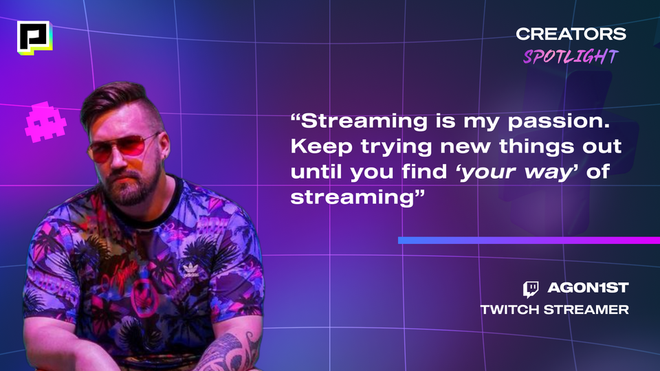 About Ag0n1st: Streamer and Content Creator from Germany